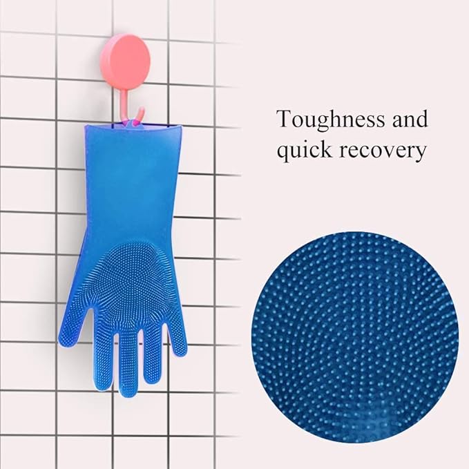 Silicone Scrubbing Hand Gloves – Sellknow